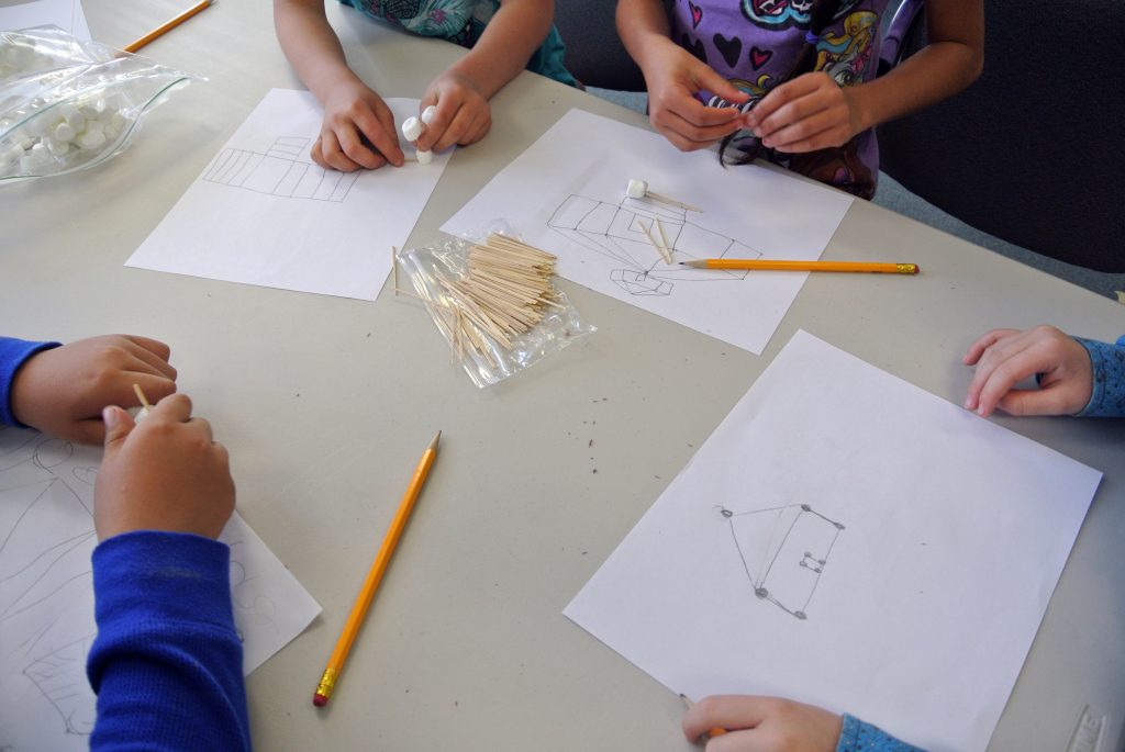 Marshmallow design challenge – Making and Sharing