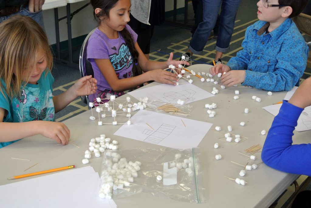 Marshmallow design challenge – Making and Sharing